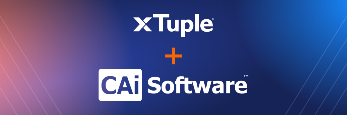 CAi Software, LLC Acquires xTuple CAi Software, LLC Acquires xTuple